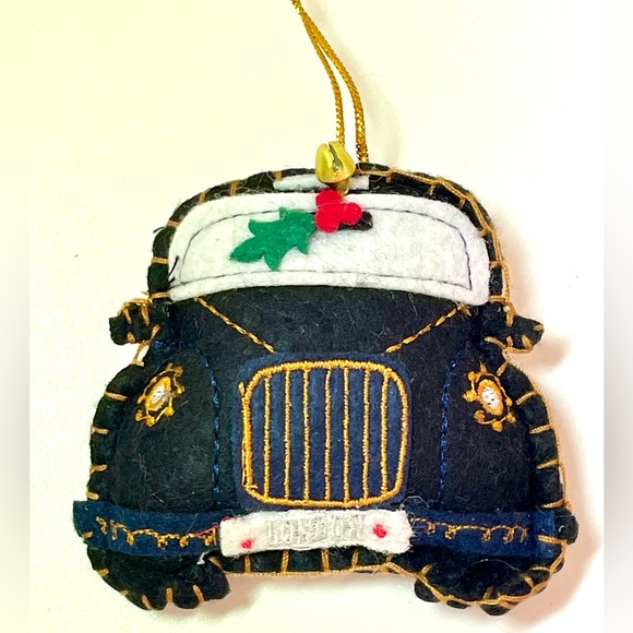 Gisela Graham | Holiday | London Taxi Hanging Ornament Gisela Graham ...